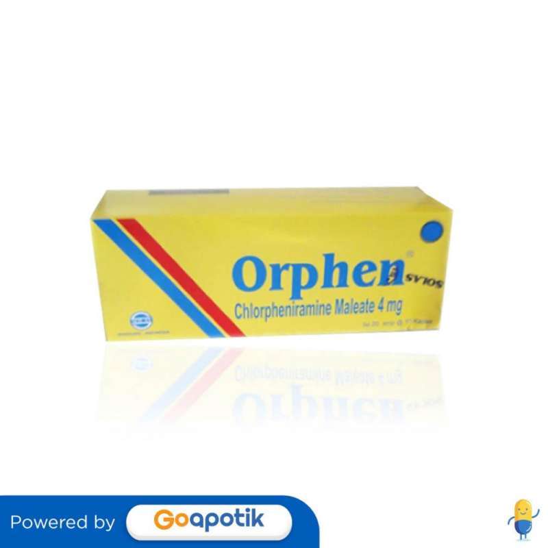 Jual ORPHEN 4 MG BOX 200 KAPLET di Seller Apotek Sehat Abadi ...