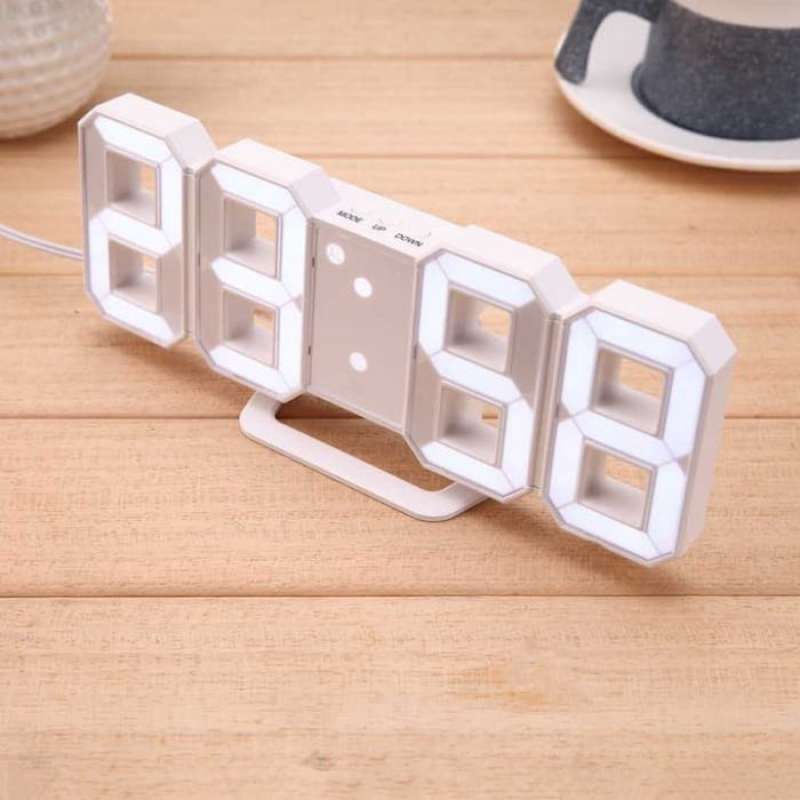Jual Jam LED Digital Minimalis Jam Meja Dan Dinding di Seller El Rasna ...
