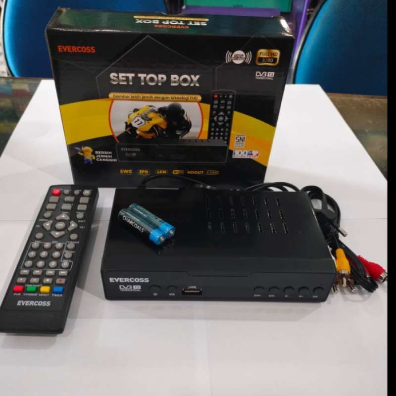 Jual Terbaik Evercross Set Top Box Pro Tv Digital Receiver Full Hd Stb ...