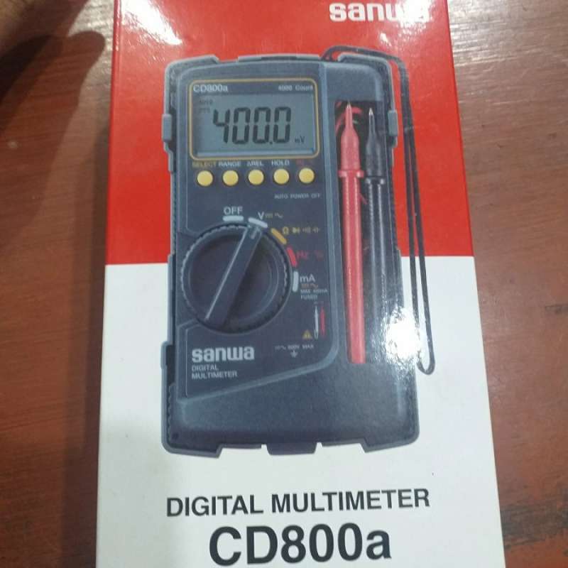 Promo Multimeter Digital Sanwa Cd800A / Cd 800 A Diskon 3% di Seller ...