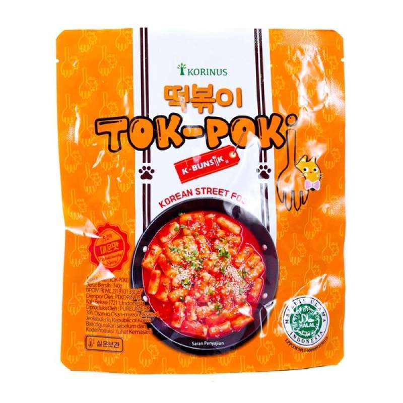 Promo Tok-Poki Makanan Korea Korean Sweety Spicy Cheese 140 gr Diskon ...