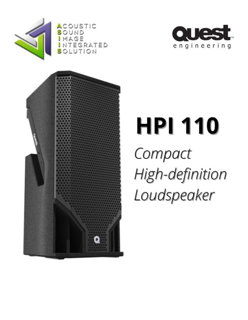 Jual Quest HPI 110 Compact High-definition Loudspeaker di Seller PT. Acoustic Sound Image ...