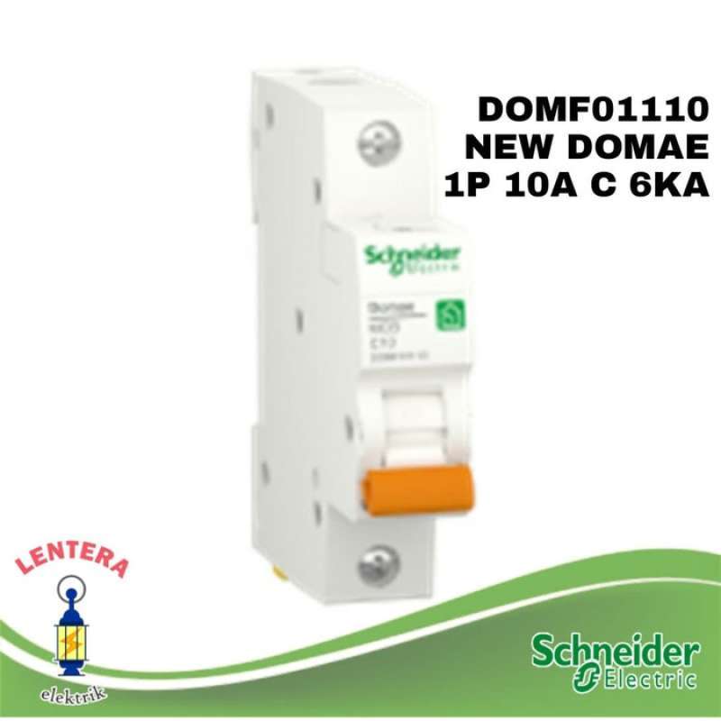 Jual Schneider New Domae Mcb 1p 10a C 6ka Domf01110 Di Seller Lentera Elektrik - Babakan ...