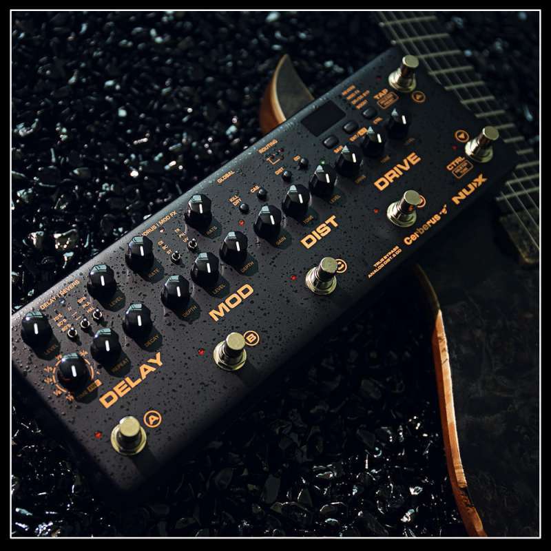 Jual Multi Effect Pedal Stompbox Nux Cerberus Modulation Loader Di ...