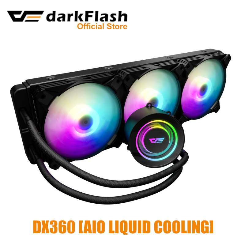 Jual darkFlash Twister DX360 Liquid CPU Cooler [AIO 360] di Seller ...