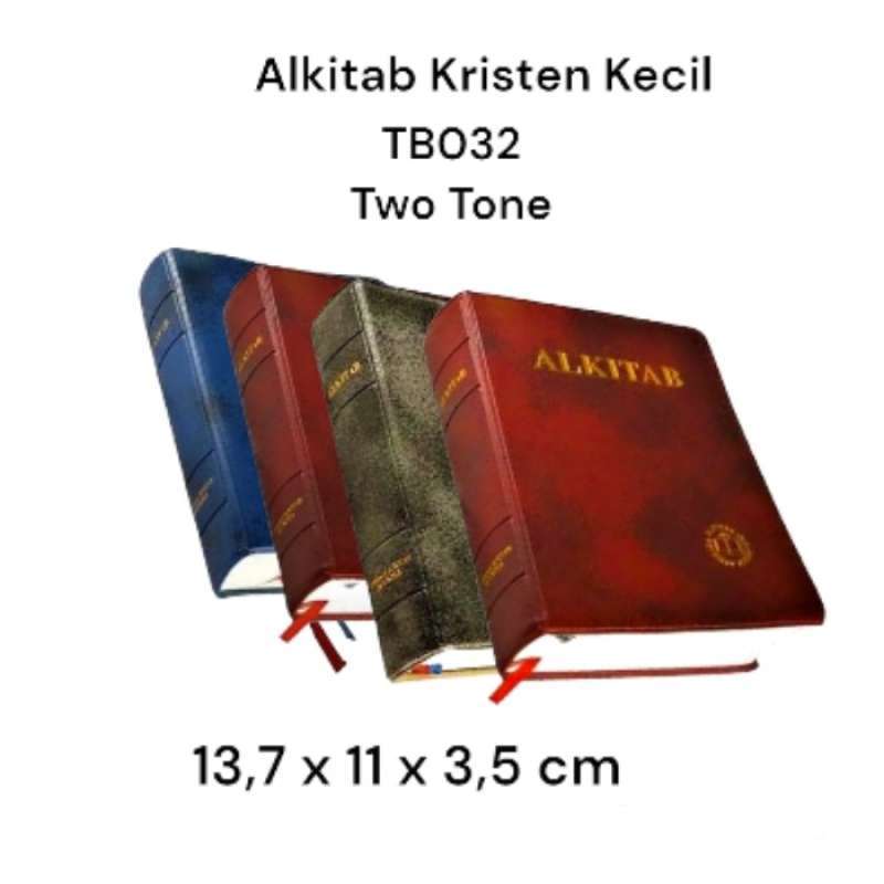 Jual Alkitab Kristen Ukuran Kecil LAI TB 032 Two Tone Motif Marble ...