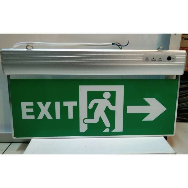 Jual Lampu Exit Led Emergency 2 Sisi Gambar Orang Lari di Seller Grock ... Jual Lampu Exit Led Emergency 2 Sisi Gambar Orang Lari di Seller Grock ...