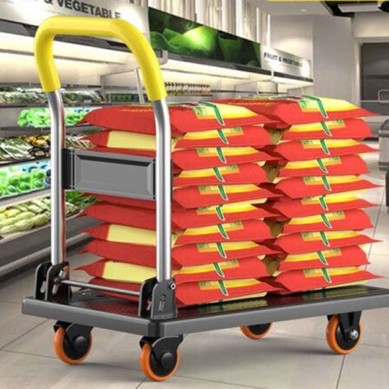 Promo Trolley Barang Folding Bisa Maximal Muatan 50kg Diskon 23% Di ...