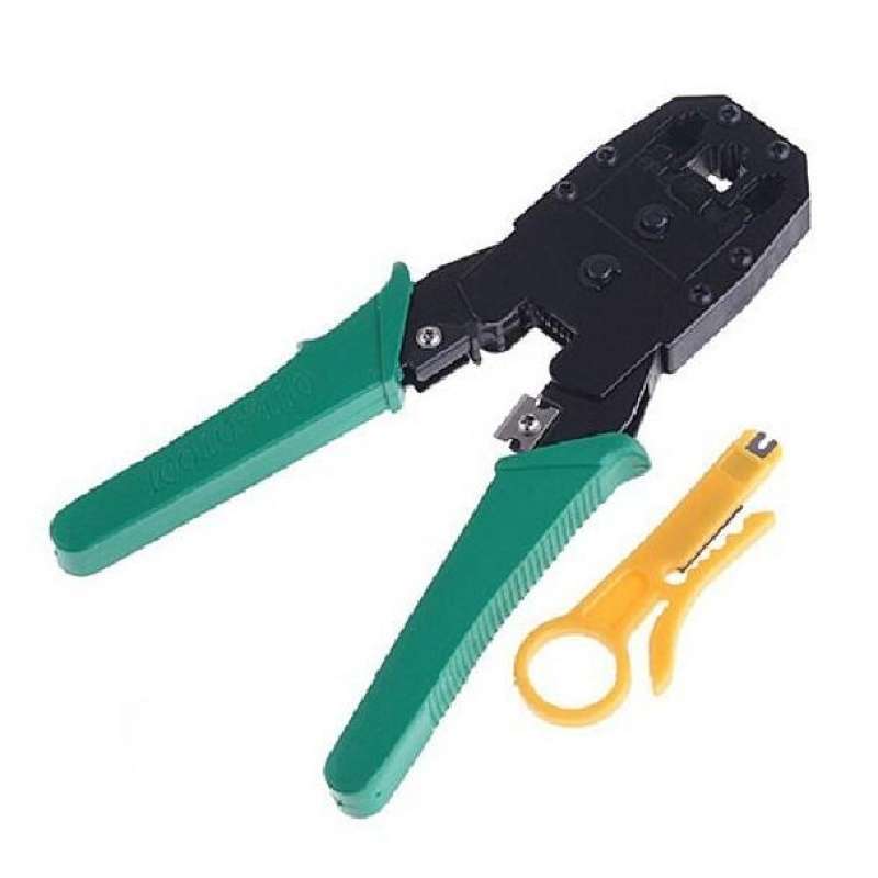 Jual Tang Crimping Penjepit Konektor Rj45 Rj11 Cutter Kabel Utp Cat5 ...