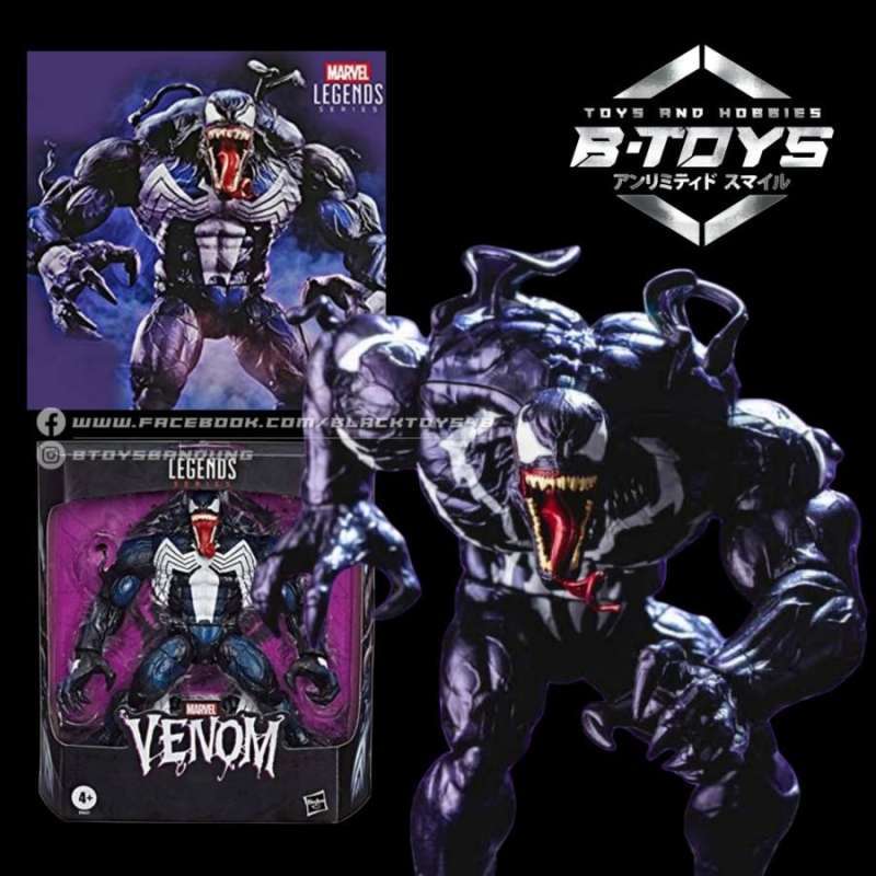 Jual Mainan Figure Venom Antihero Marvel Legends Venom Bulky Monster ...