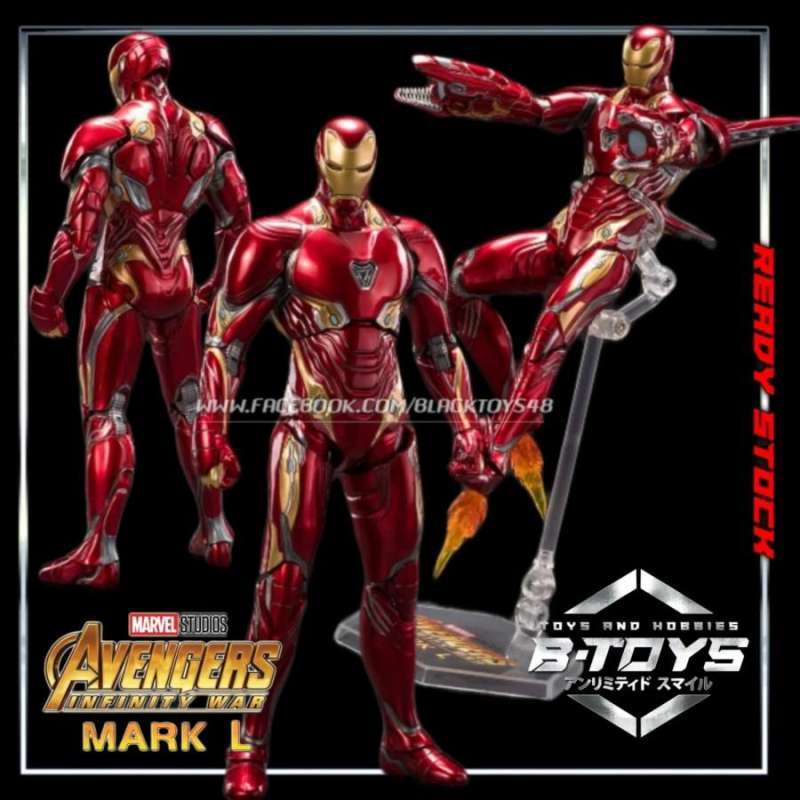 Jual Zd Toys Iron Man Mk50 Ironman Mark 50 Action Figure Avengers ...