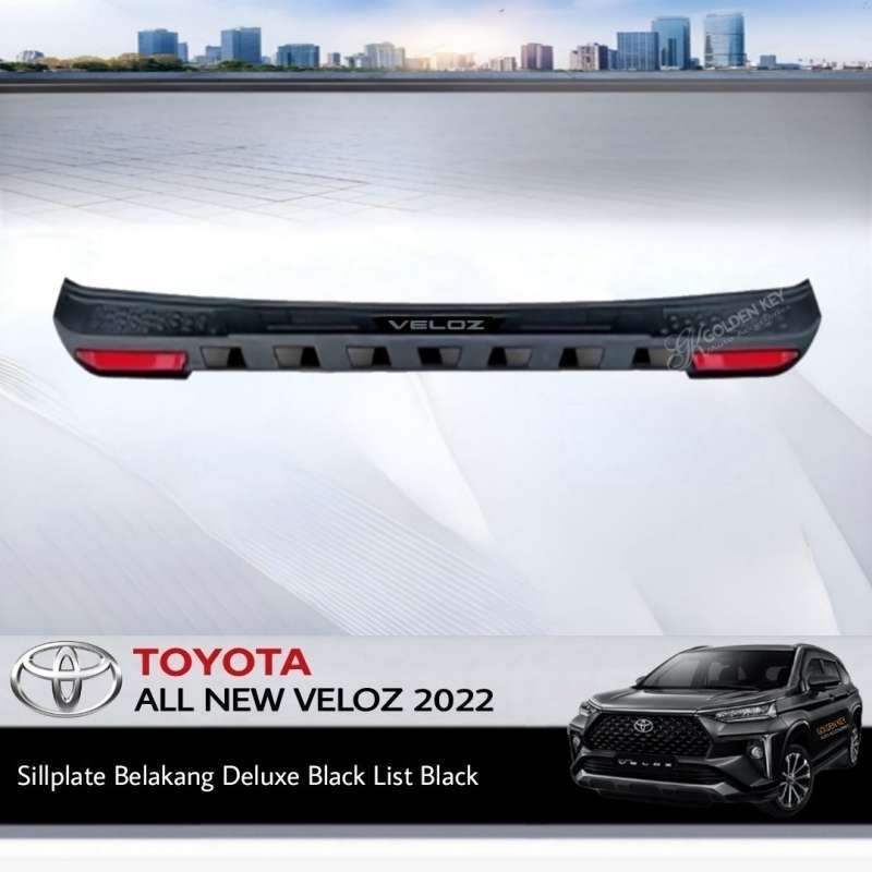 Jual Sillplate Belakang All New Veloz 2022 Rear Scuff Plate Deluxe ...