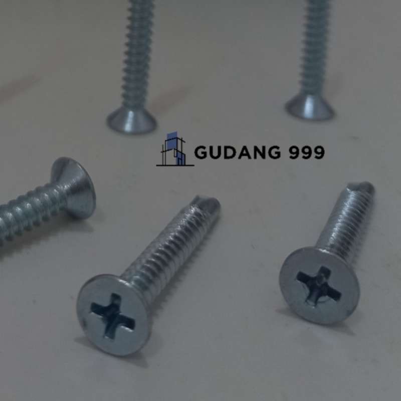 Promo Skrup Lisplank 3,2 Cm Camel / Skrup Baja Ringan 100 / Skrup Grc ...