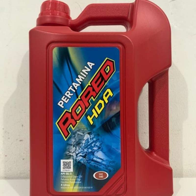 Promo Oli Pertamina Rored Hda Sae 90 Api Gl-5 Galon 4 Liter Diskon 33% ...