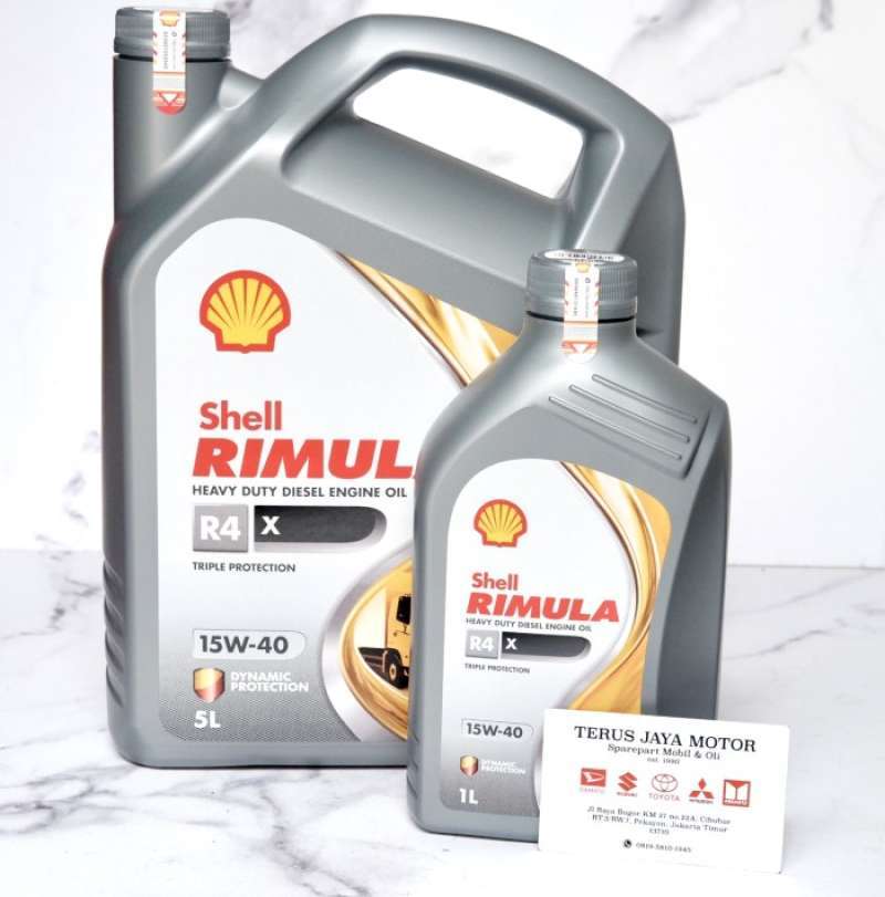 Promo Oli Shell Rimula Diesel 5L Galon Asli Original ! Diskon 33% di ...