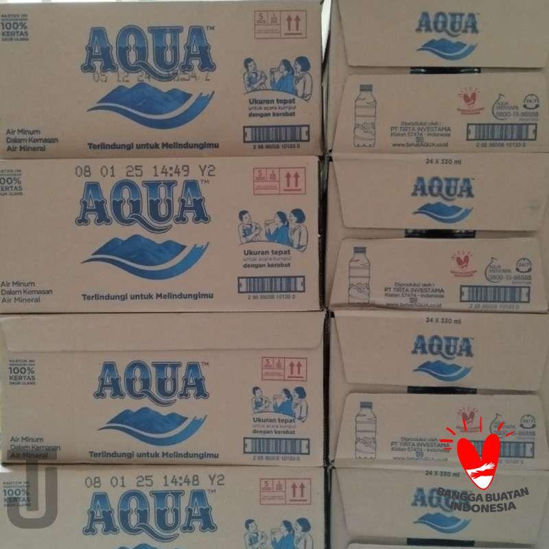Jual Aqua 330ml (mini) - Dus Di Seller Tetapjaya Ii - Pejaten Barat, Kota Jakarta Selatan | Blibli