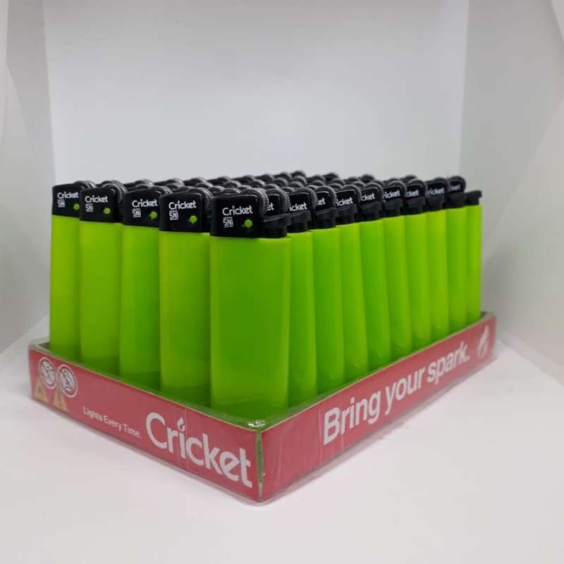 Promo Korek Cricket Polos Warna Hijau (50 Pcs) Diskon 8% di Seller ...