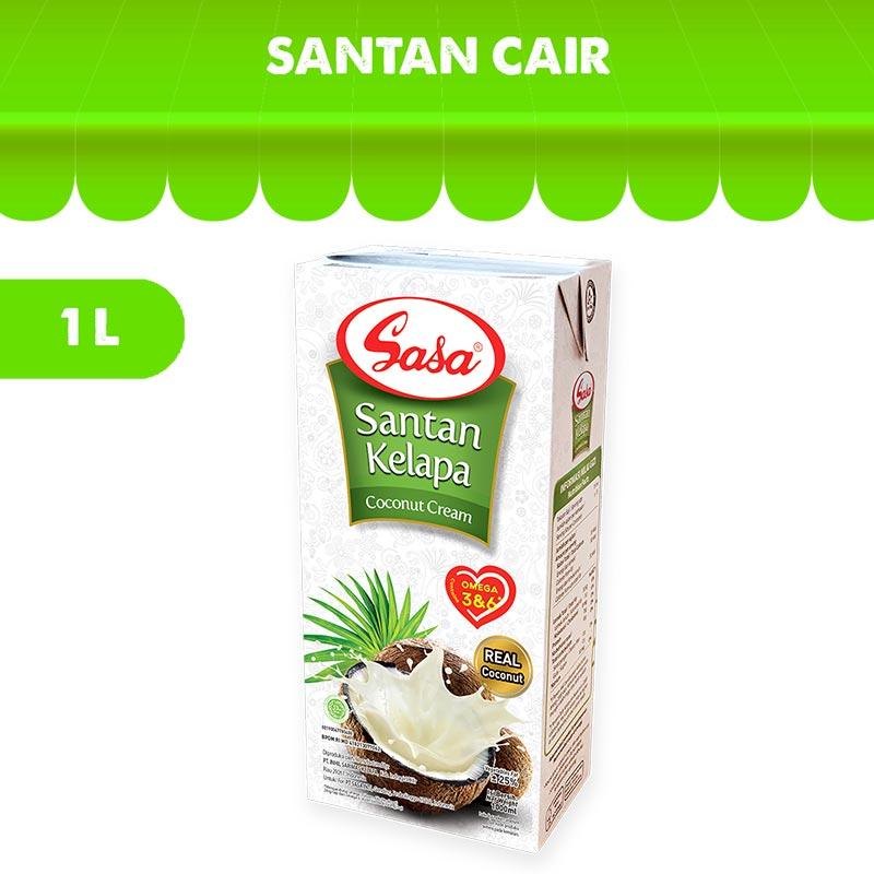 Promo Sasa Santan Cair [1 L] Diskon 17% Di Seller Sasa Mart - Gudang ...