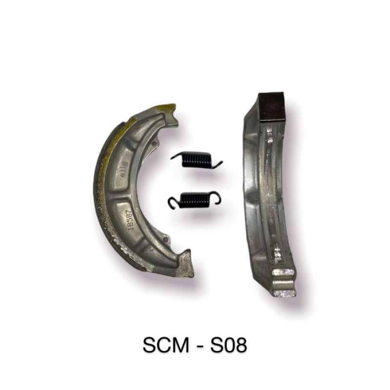 Promo Sepatu Rem Motor Scm-s08 Standard Diskon 23% Di Seller Karbura ...