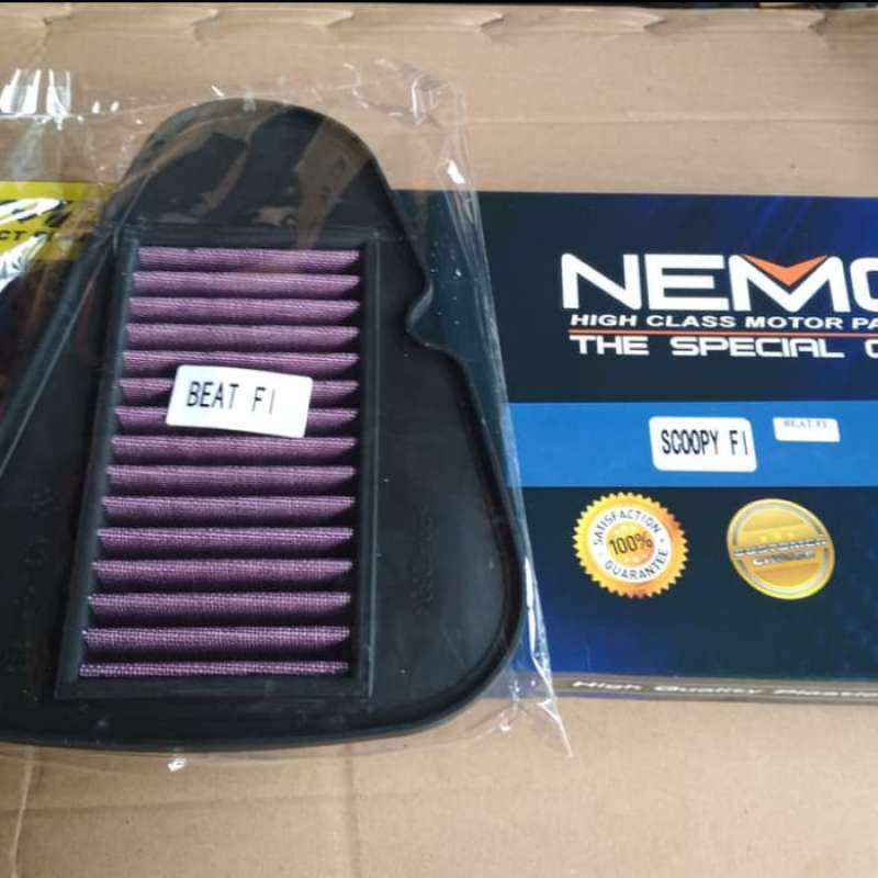 Promo air filter saringan udara NEMO honda beat fi scoopy fi Diskon 23% ...