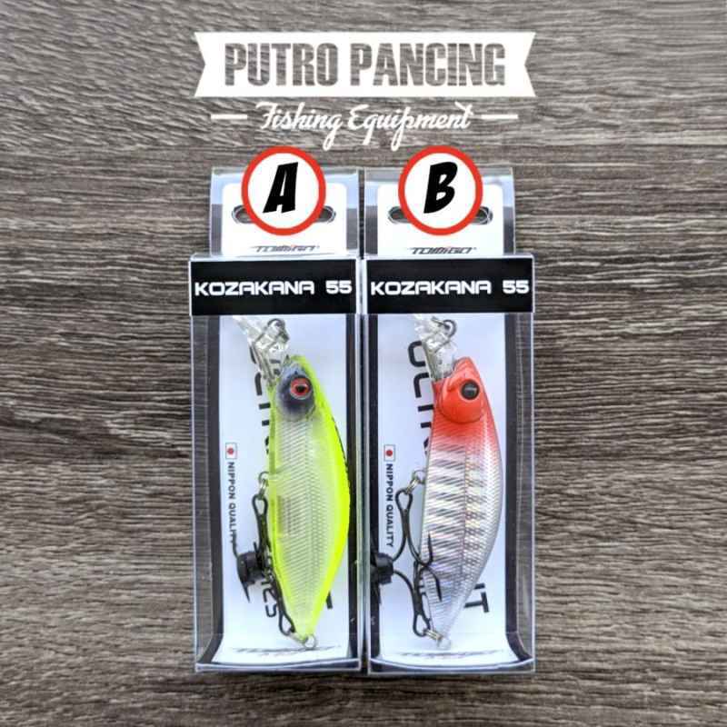 Jual Lure Tomigo Kozakana 55mm 6.8g Slowsinking Di Seller Putro Pancing ...