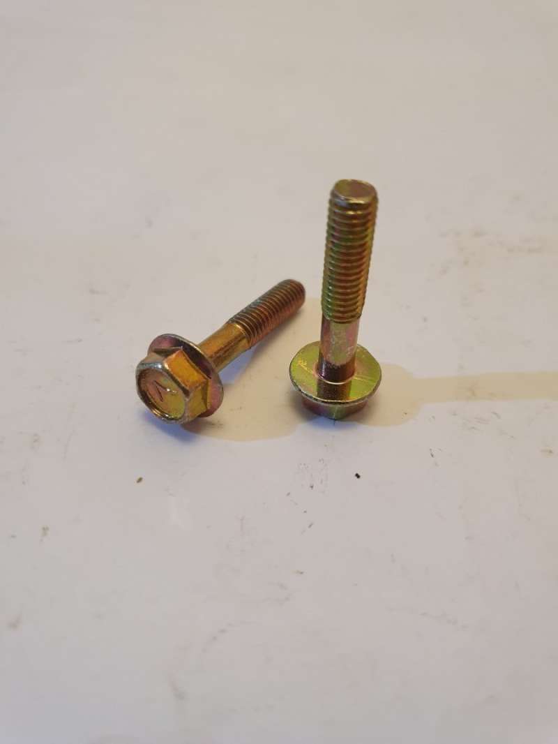 Promo M10x20 Baut Flange - P1.50 / Flange Bolt M 10 X 20 Mm Drat Kasar ...