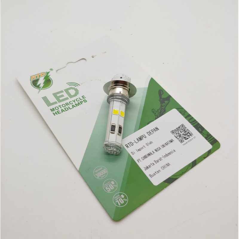 Jual LED Bohlam Led Motor Bebek Dan Matic Rtd [4 Sisi Pnp Dc] di Seller ...