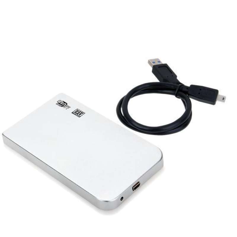 Jual 2X USB 3.0 Sata 2.5 Hard Disk Drive HDD External Enclosure Case ...