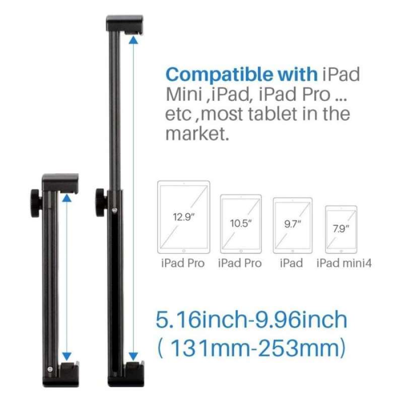Jual ULANZI U-PAD PRO KING Metal Tablet Holder Ipad PRO Air Tablet UPAD ...