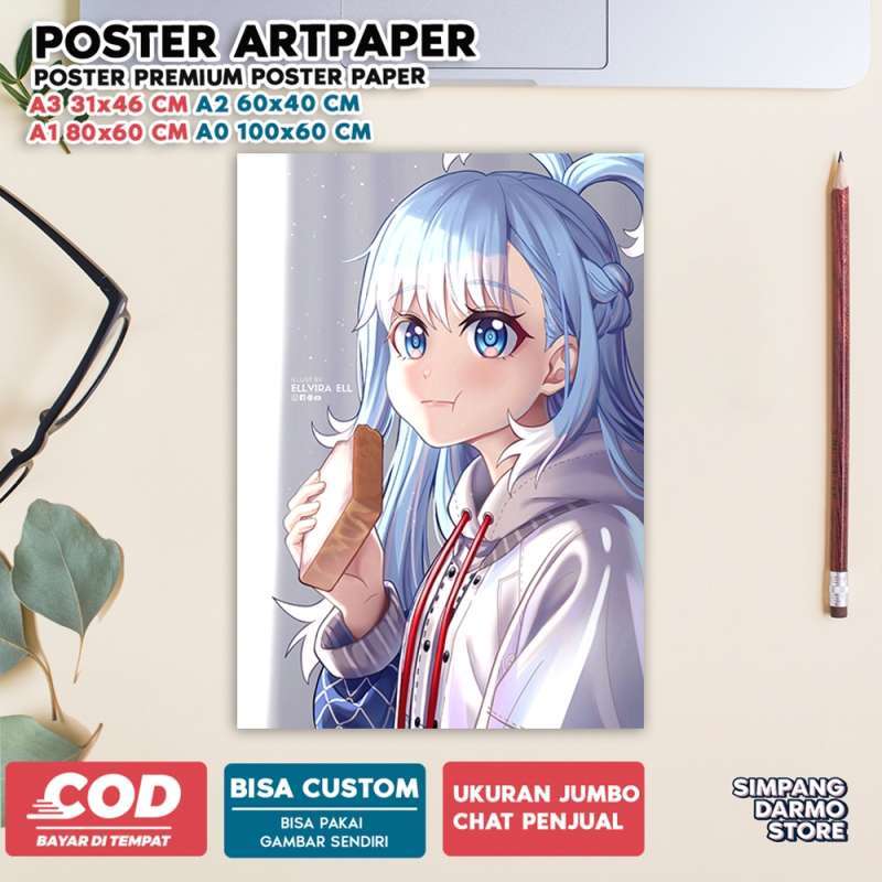 Jual Poster Kobo Kanaeru Fans Kobokan Aeru Kobokers Cebokers ...