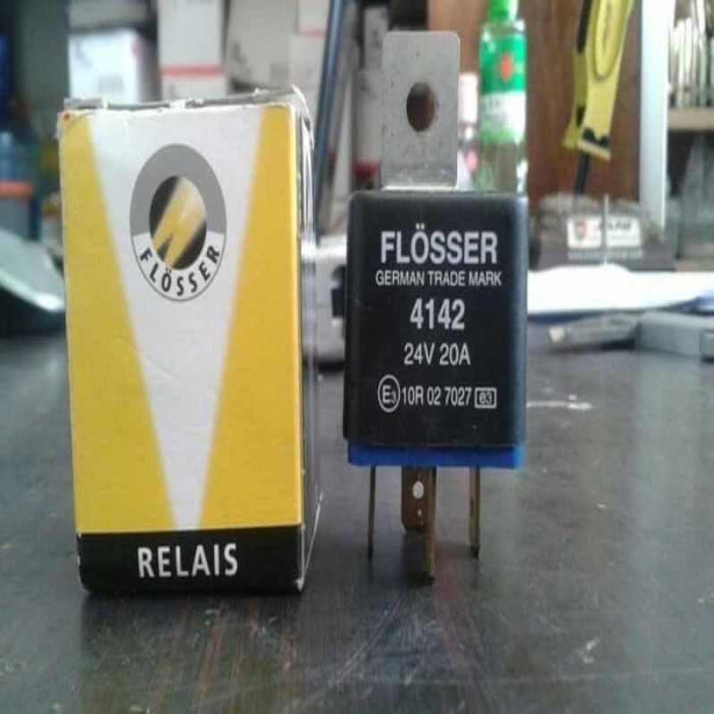 Promo Baru Relay FLOSSER 4142 24V 20A Kaki 4 100Original Berkualitas ...