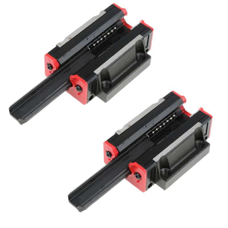 Promo 2pcs HGH15 15mm Flange Sliding Block Linear Guide Rail Slider High Accuracy Diskon 23% di ...