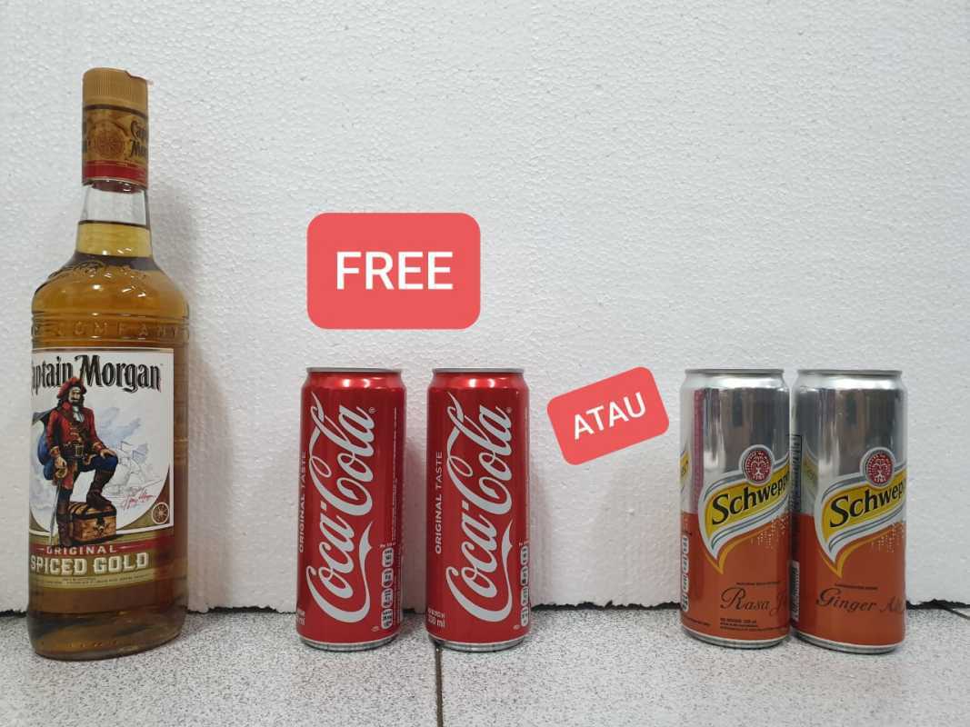 Jual Captain Morgan Spiced Gold Rum Minuman Alkohol [750 mL/Free ...