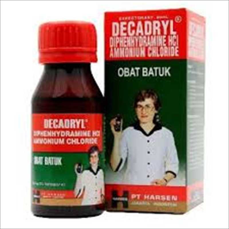 Promo DECADRYL OBAT BATUK SIRUP ISI 60 ml Diskon 24% di Seller Mulia ...