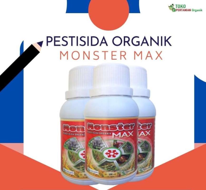 Promo Insektisida/Pestisida Organik MONSTER MAX isi 100ml, PESTISIDA ...
