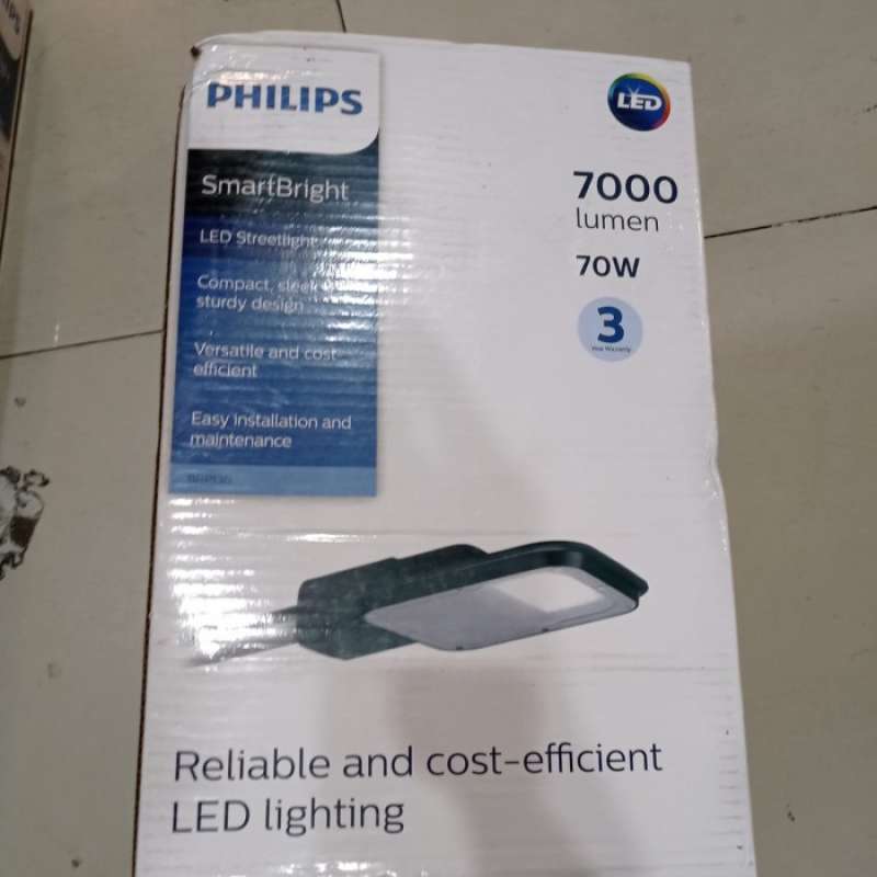Jual Lampu Jalan Led Philips 70W Brp130 70 Watt Brp 130 Pju Street Light - Multicolor di Seller ...