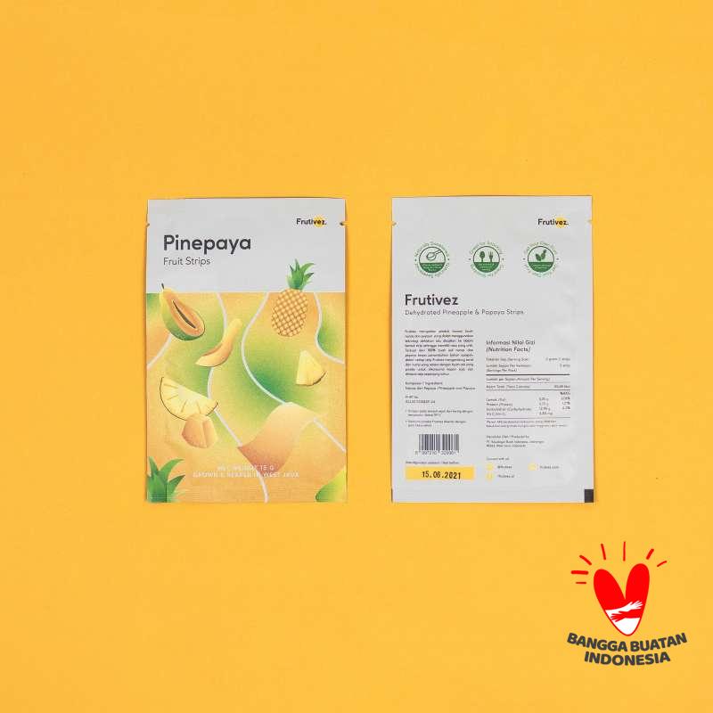 Jual Frutivez Pinepaya Fruit Strips Camilan [15gr] Di Seller Frutivez
