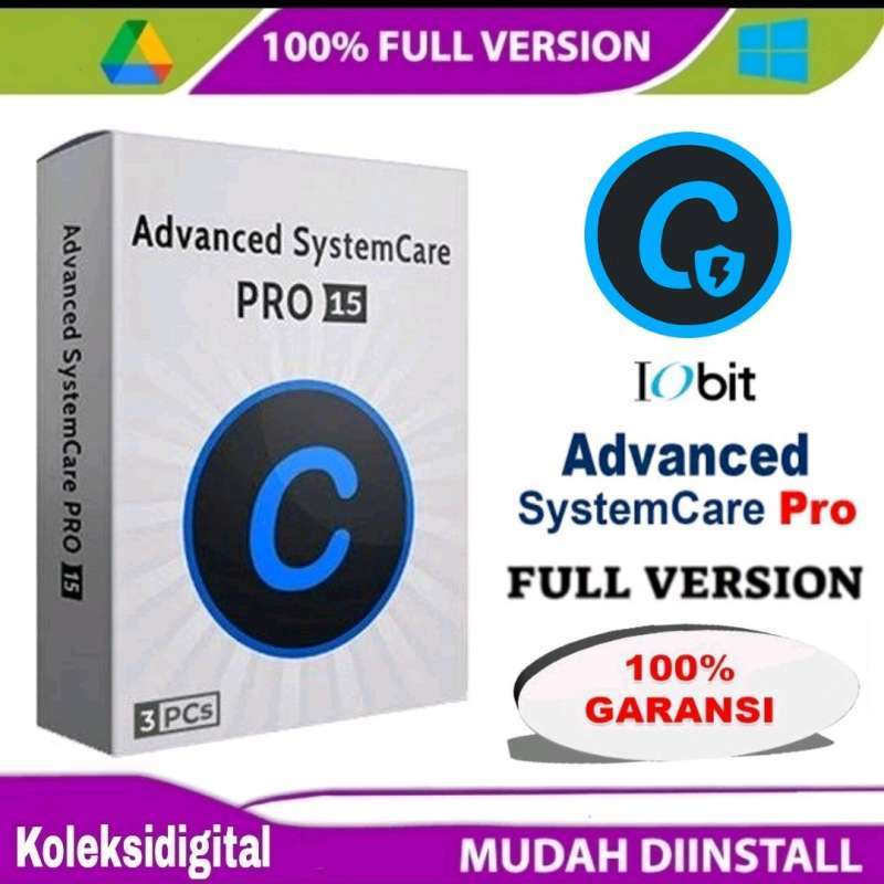 Promo Advanced Systemcare 15 Pro Plus Full Version Lifetime Windows ...