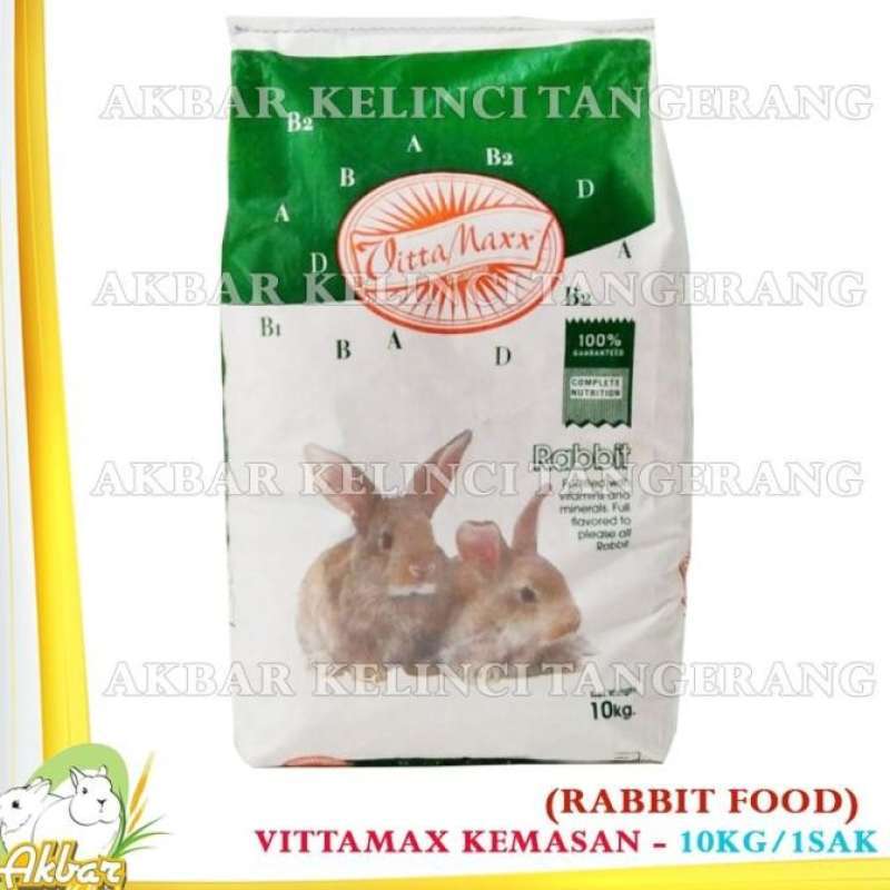 Promo VITAMAX Rabbit 10kg Makanan Kelinci Vitta max Vittamaxx 10kg ...