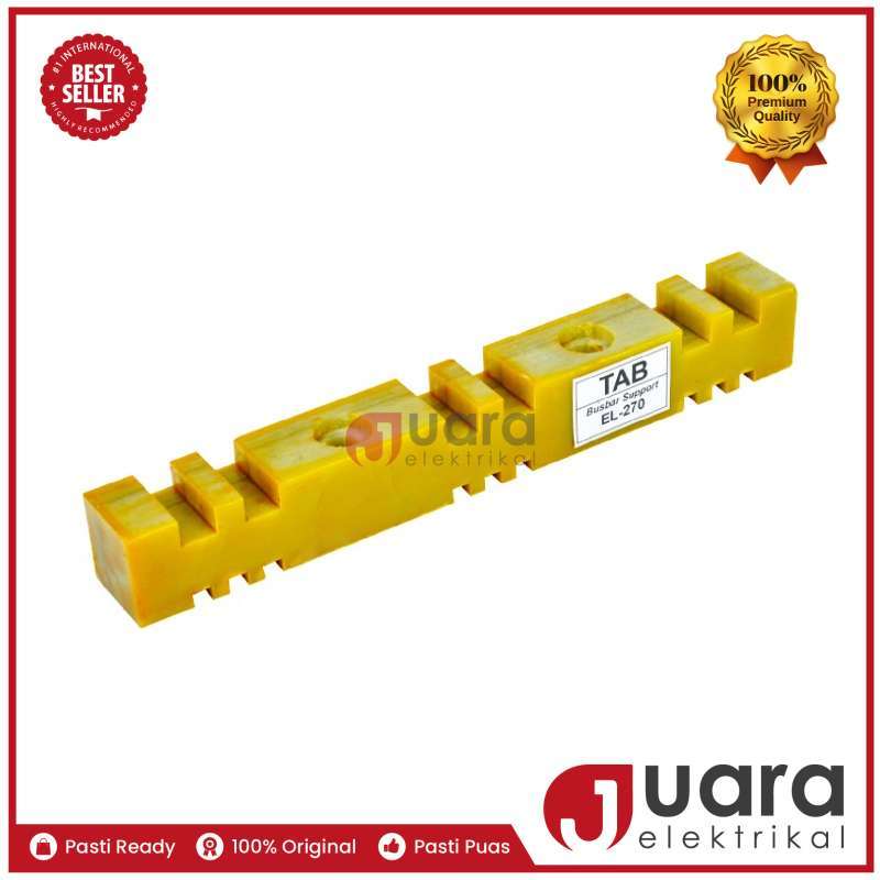 Promo Isolator Holder Busbar Support 10 mm 3 Pole EL-270 Diskon 7% di ...