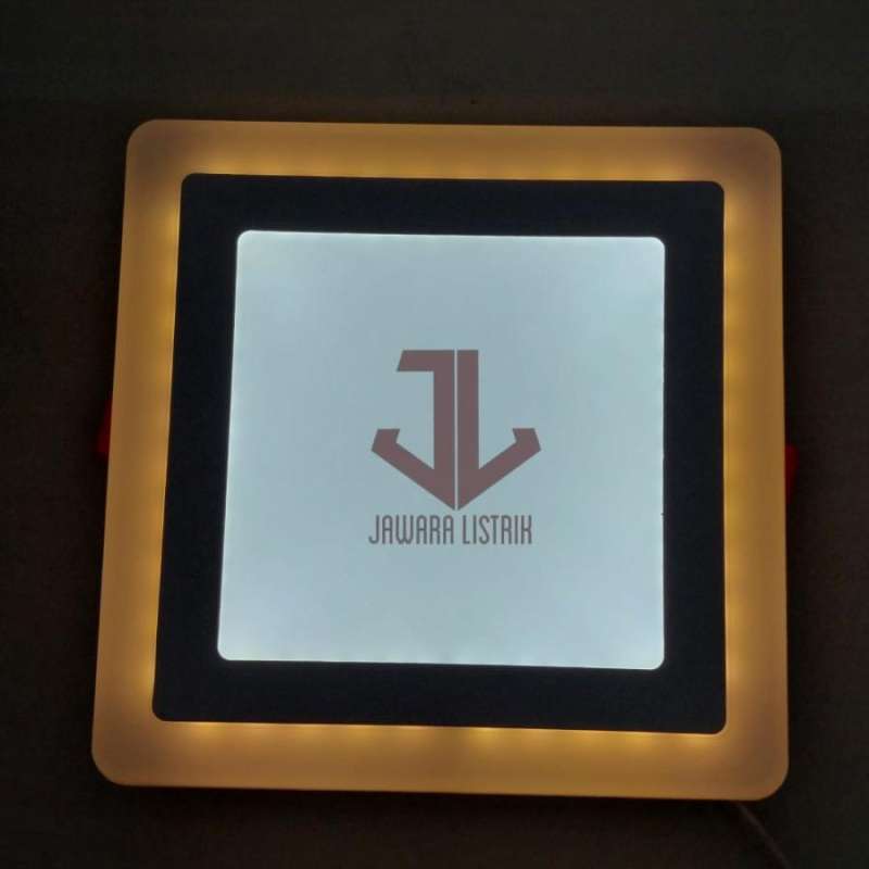 Jual POTENS LAMPU PANEL LED 2 WARNA KOTAK 18 WATT + 6 WATT PPL-B18 SNI ...