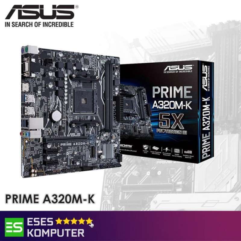 Jual Motherboard Asus Prime A320m-k (am4, Amd Promontory A320, Ddr4) Di ...