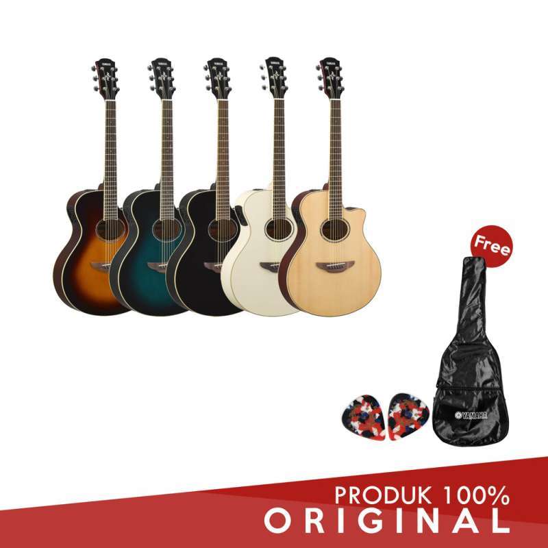 Jual Yamaha Gitar Akustik Elektrik APX 600 / APX600 / APX-600 - (Tersedia 5 Warna) + Softcase ...