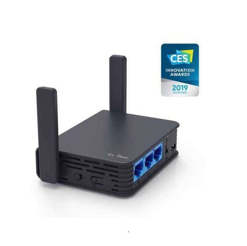 Jual Gl.inet Slate Travel Openwrt Mini Smart Router Ddrii 128mb - Gl ...