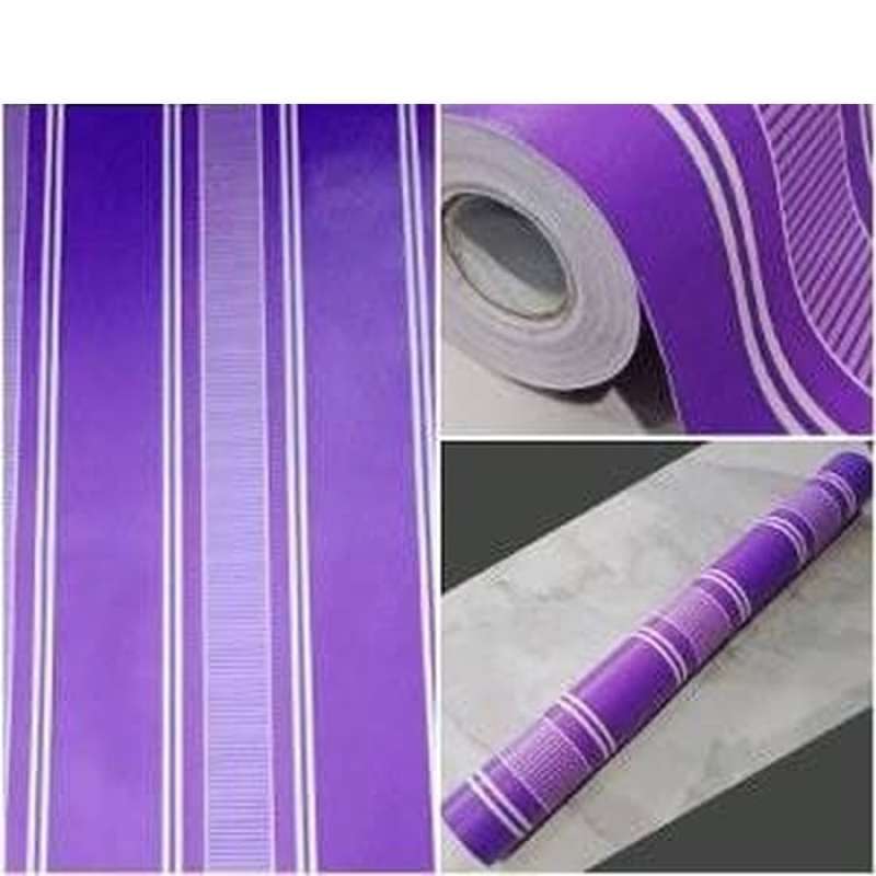 Jual Wallpaper Dinding Stiker Walpaper Dinding Stiker Salur Ungu