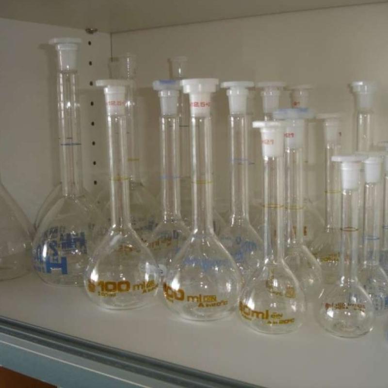 Promo Volumetric Flask ( Labu Ukur ) 100 Ml A Pyrex Diskon 12% Di ...