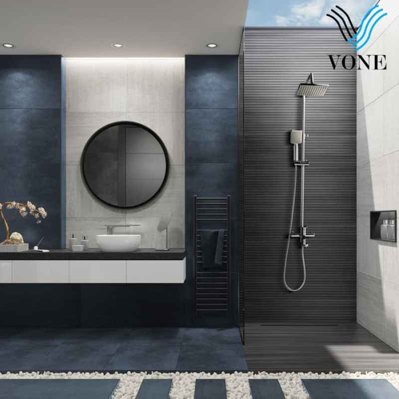 Promo Vone Sj-58ss Shower Tiang Column Panas Dingin Keran Mixer Set ...