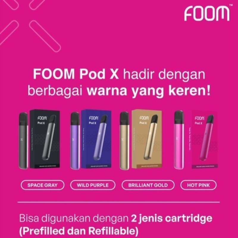 Jual Foom X Pod Kit Authentic Di Seller Egolegas - Jatiwaringin, Kota ...