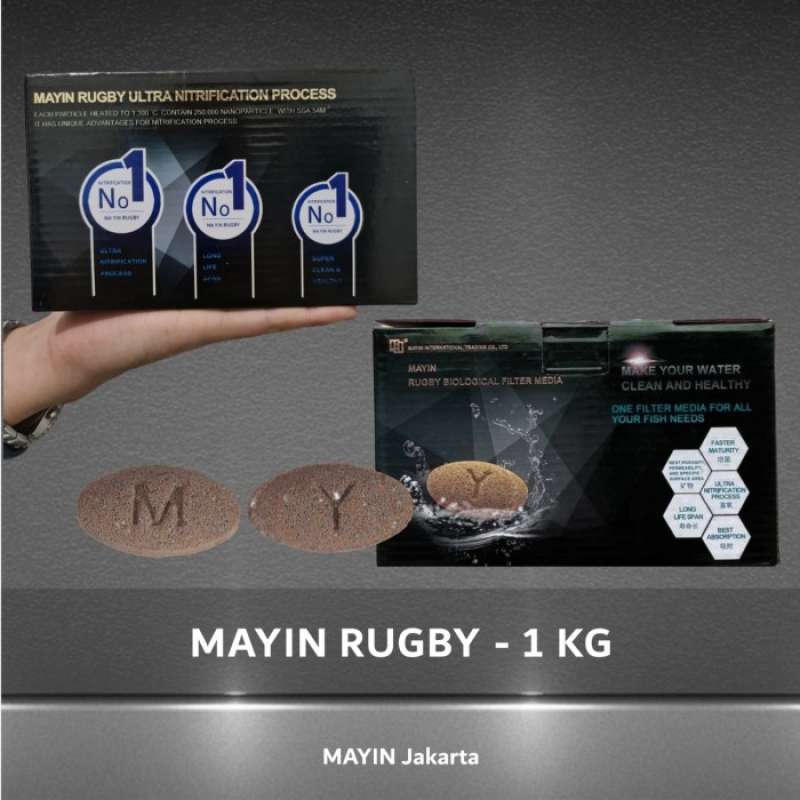 Promo Free Ongkir Mayin Rugby - Media Biologis - 1kg Diskon 30% Di ...