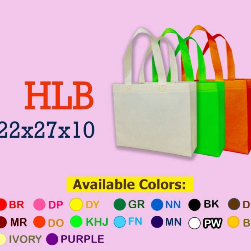 Jual Goodie Bag Spunbond Polos Model Box Standing 222710 Di Seller ...